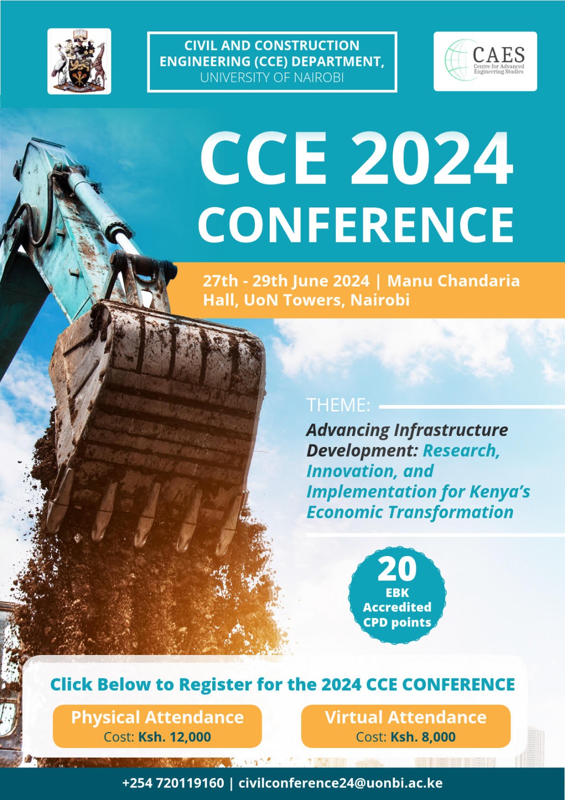 CCE 2024 Conference - Call for Abstracts | DEPARTMENT OF CIVIL & CONSTRUCTION ENGINEERING